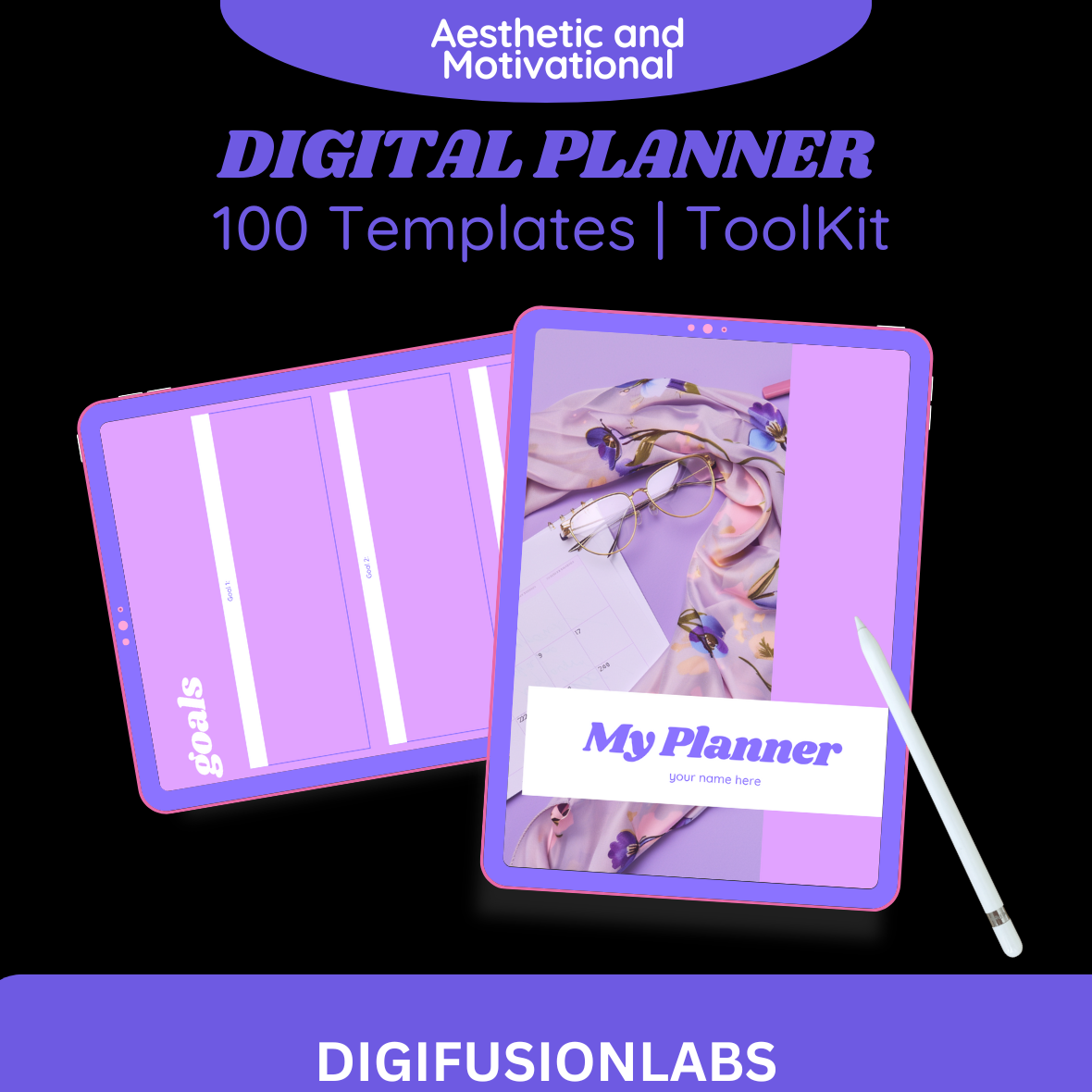 DIGITAL PLANNER TOOLKIT - DigiFusionLabs